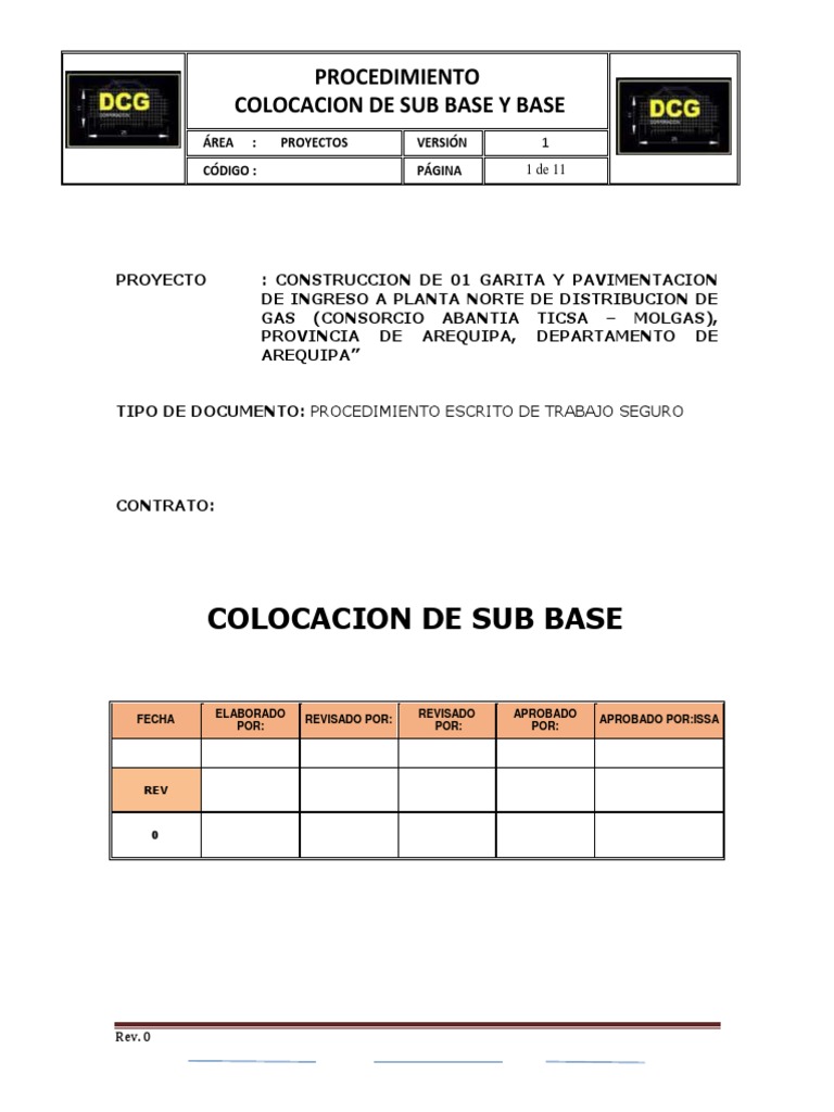 Pets Base y Sub Base | PDF | Agua | Densidad