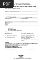 Potvrda o Preuzimanju | PDF