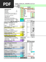 Lifting Trunnion Calculations - 1 | PDF | Shear Stress | Bending