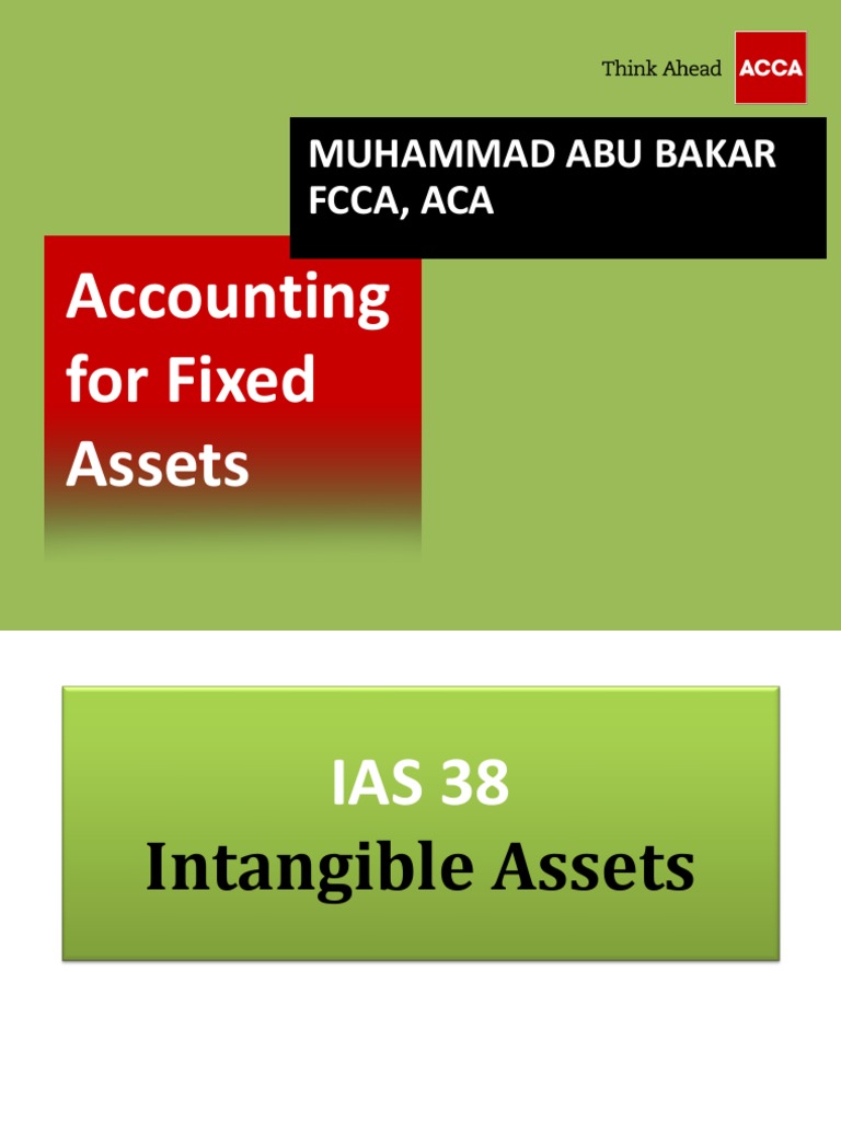 Accounting For Fixed Assets 1 PDF | Download Free PDF | Goodwill ...