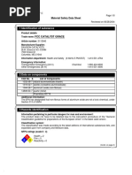 LPG Safety Data Sheet (MSDS) | PDF | Dangerous Goods | Liquefied ...