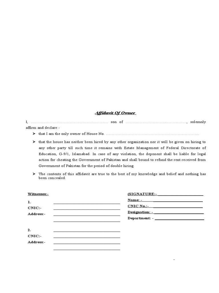 Affidavits | Download Free PDF | Affidavit | Legal Procedure
