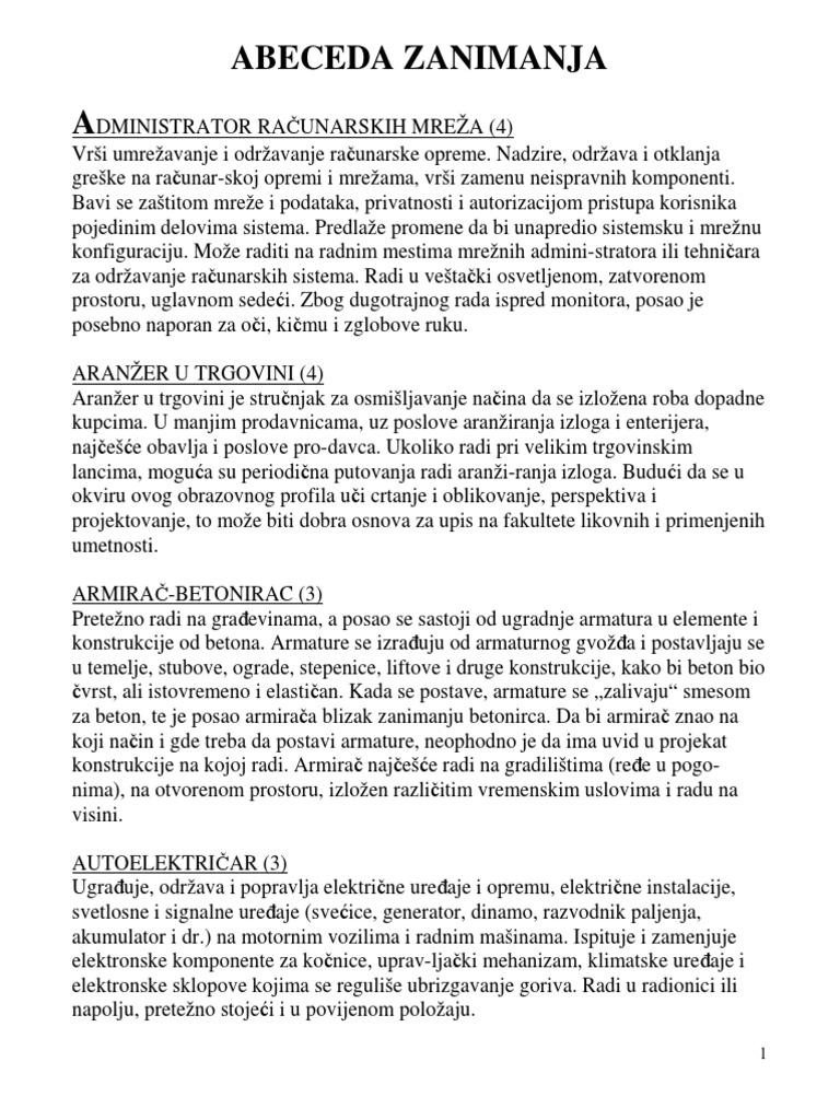 Opisi | PDF