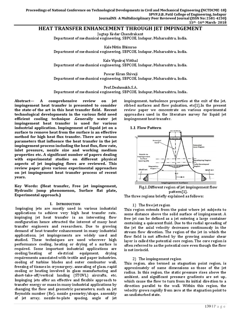 Journalnx Heat | PDF | Jet Engine | Heat Transfer