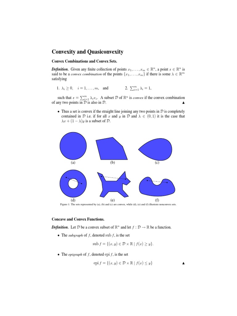 Convexity-Print Version PDF | PDF | Maxima And Minima | Mathematical Optimization