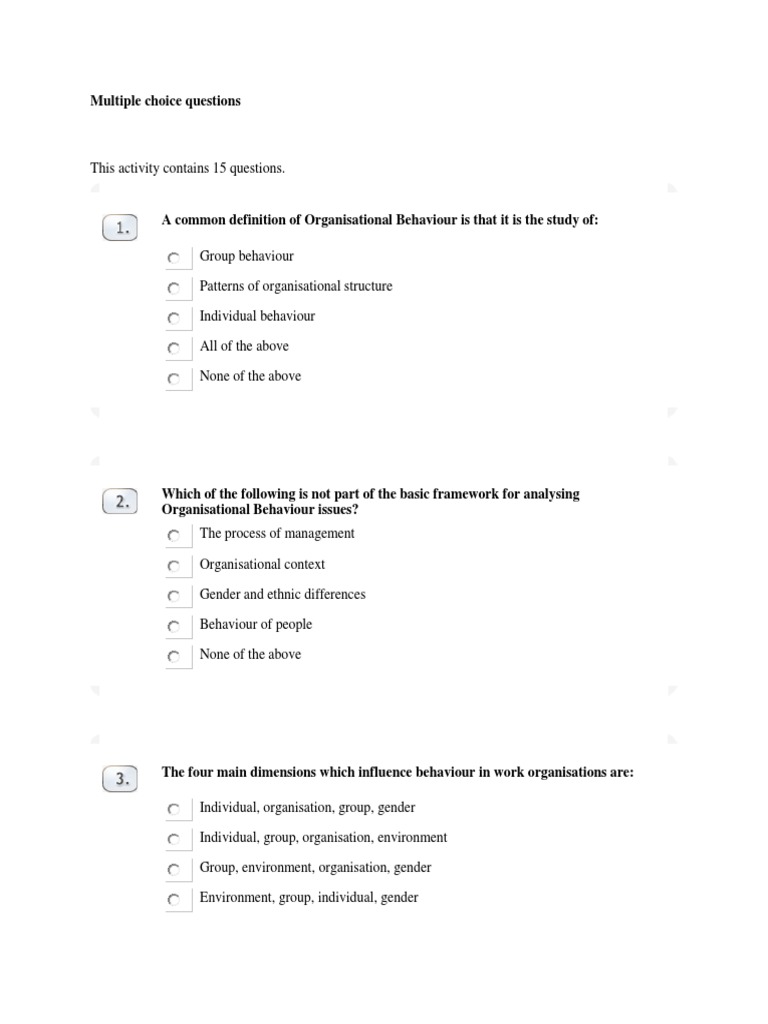 Multiple | PDF | Motivation | Motivational