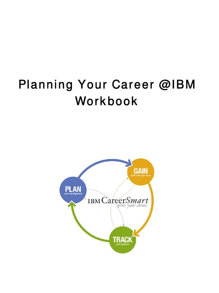 Planning Your Career Workbook Pdf Goal Leadership