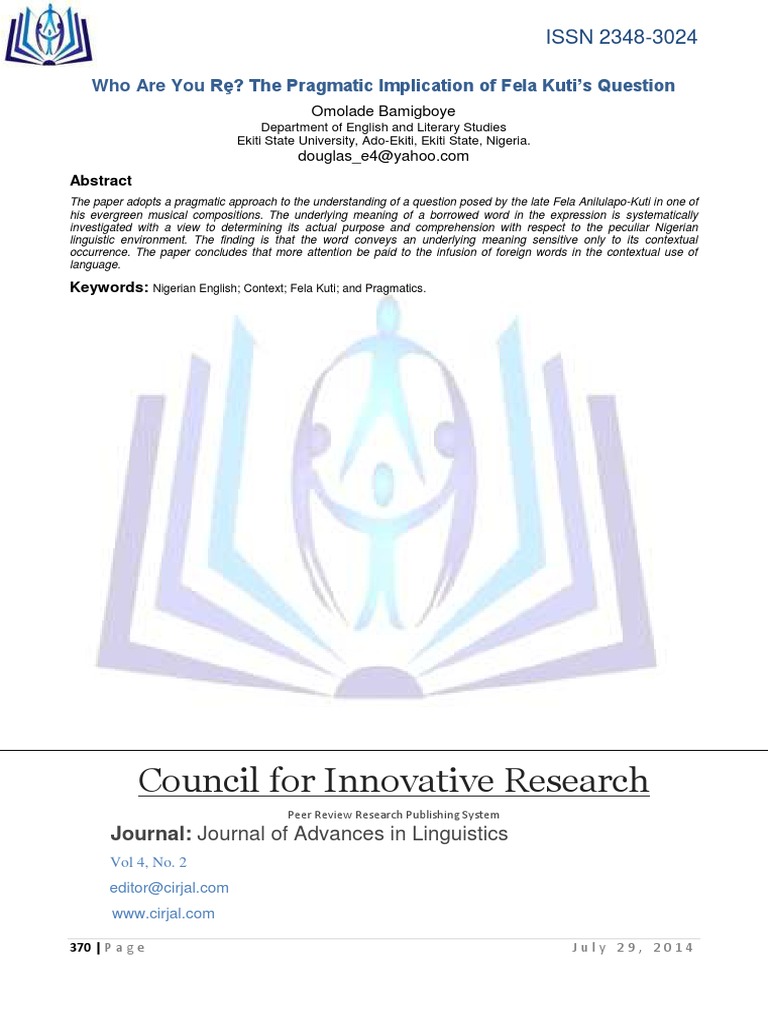 Analise | PDF | Context (Language Use) | Linguistics