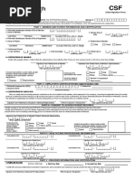 Claim Signature Form (CSF) | PDF | Employment | Health Care