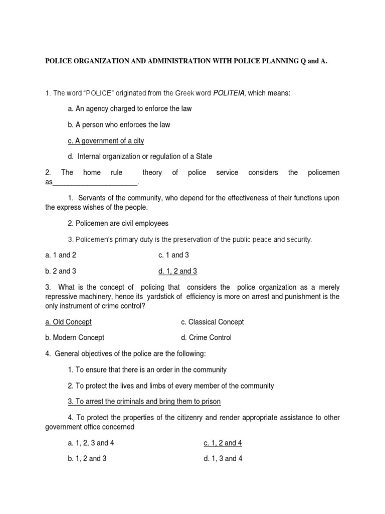 Police | PDF | Police | Human Resource Management