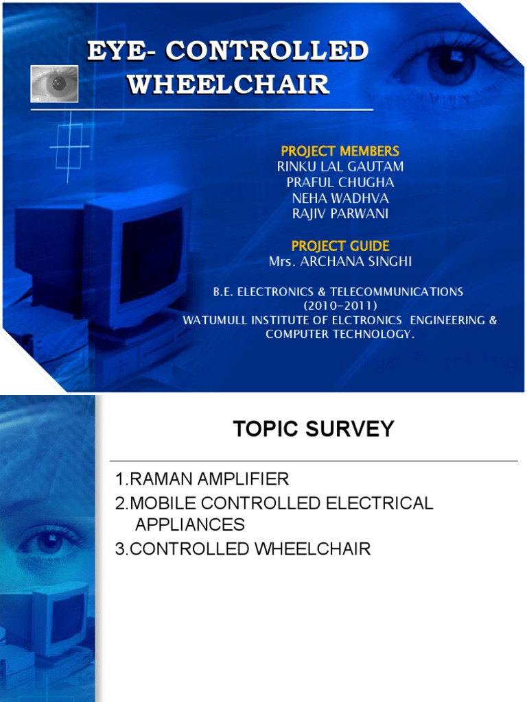 Eye-Controlled Wheelchair Overview | PDF | Electronic Circuits ...