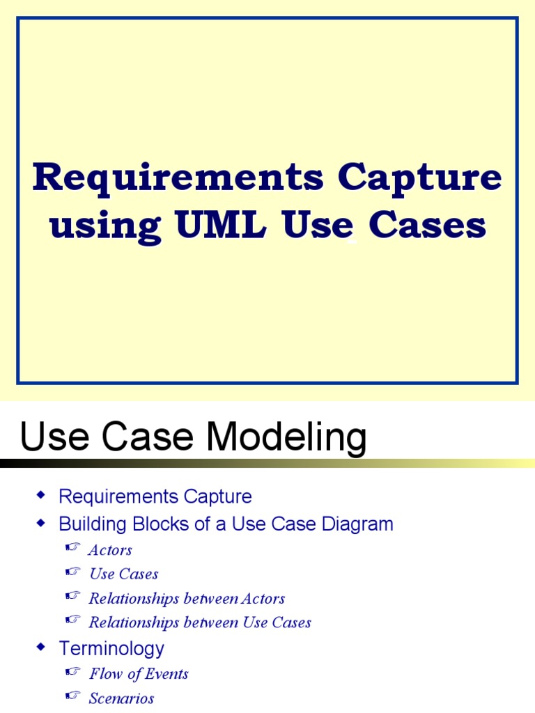 Use Case Modeling | PDF | Use Case | Information Technology