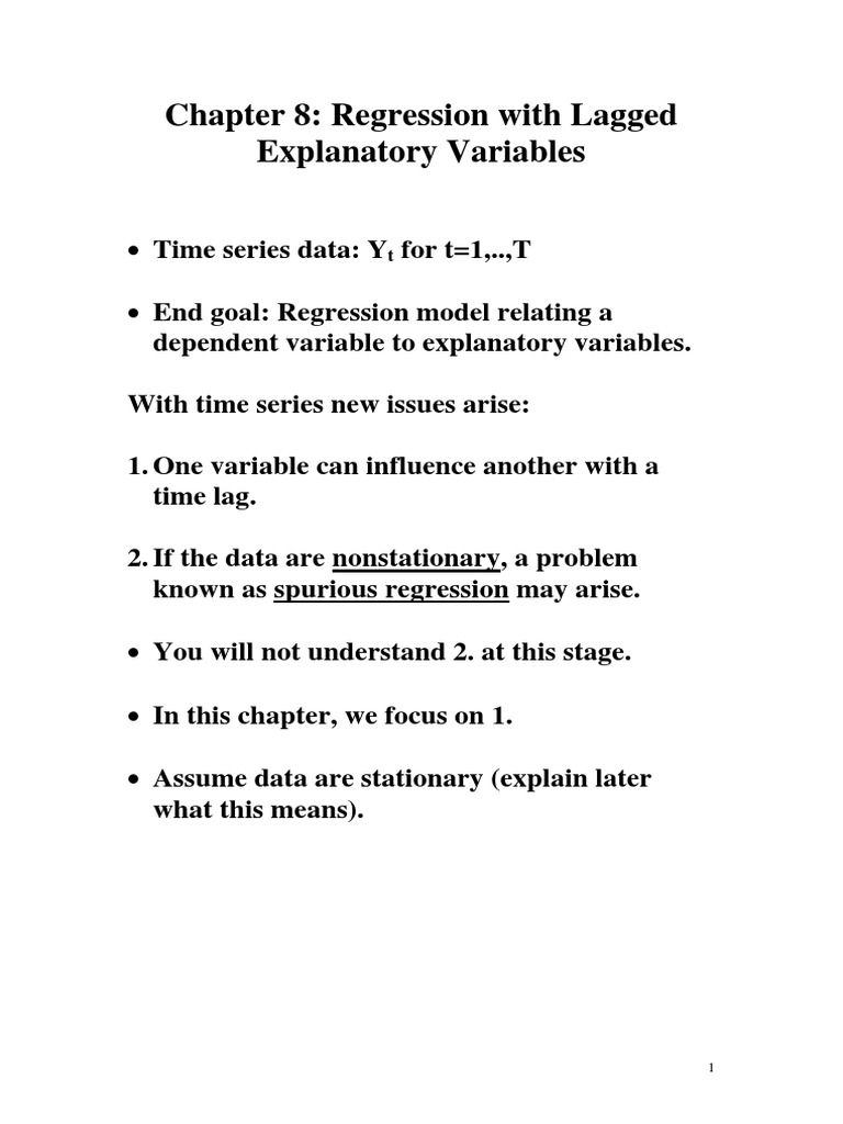 Oheads Chapter8 PDF | PDF | Regression Analysis | Dependent And Independent Variables