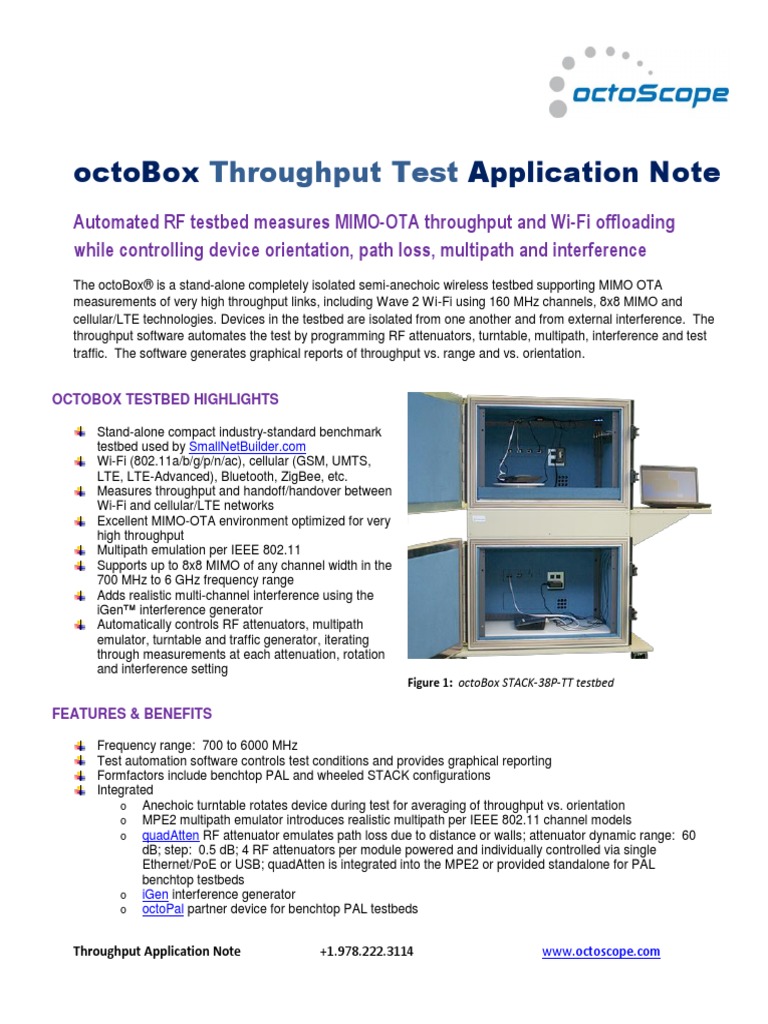 Octobox | PDF | Wi Fi | Electromagnetic Interference