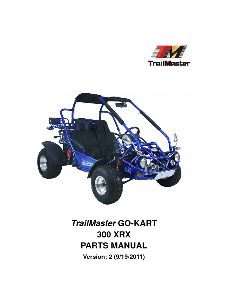 Trailmaster 300 XRX Parts Manual PDF | PDF