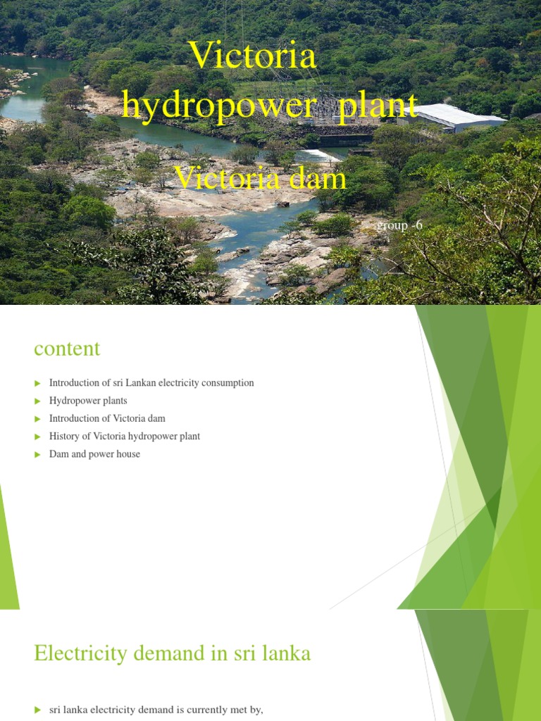 Victoria Hydropower Plant | Download Free PDF | Hydroelectricity ...