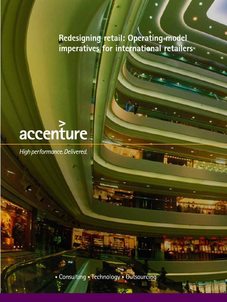 Accenture Redesigning Retail Operating Model | Walmart | Retail