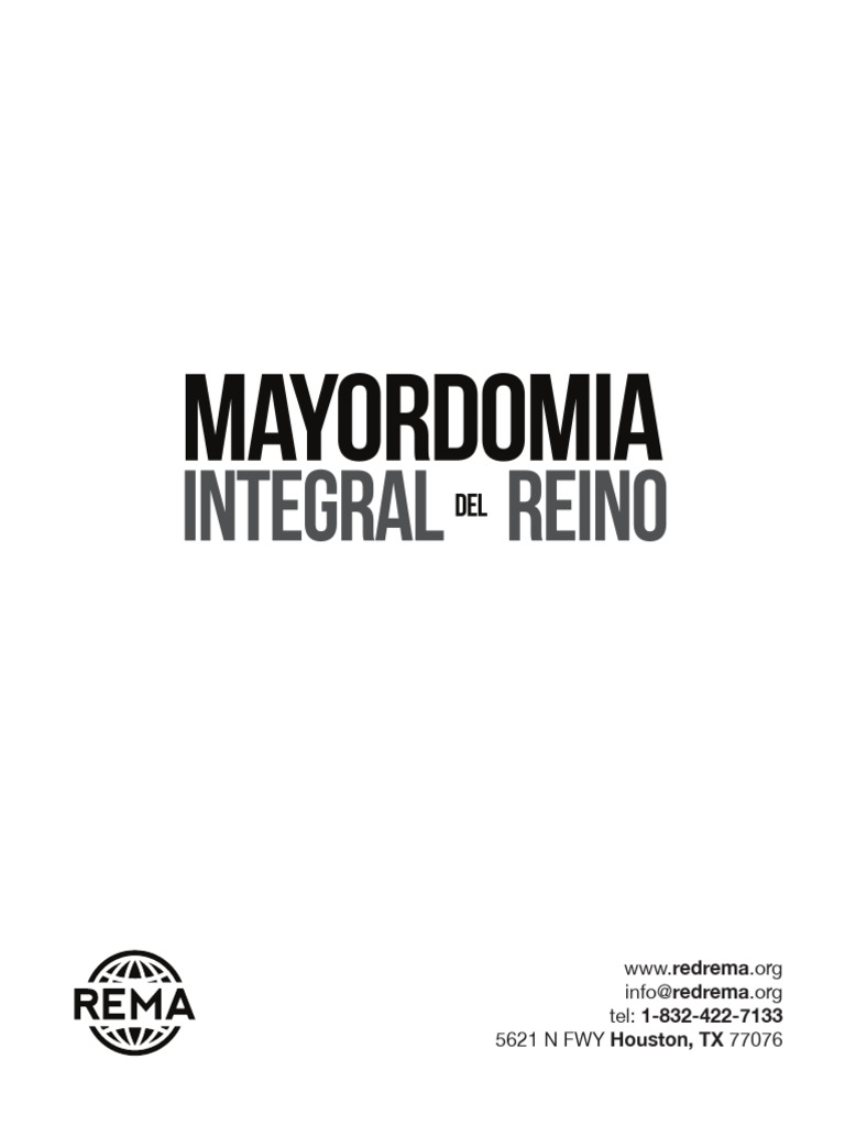 Mayordom | PDF | Cristo (título) | Dios