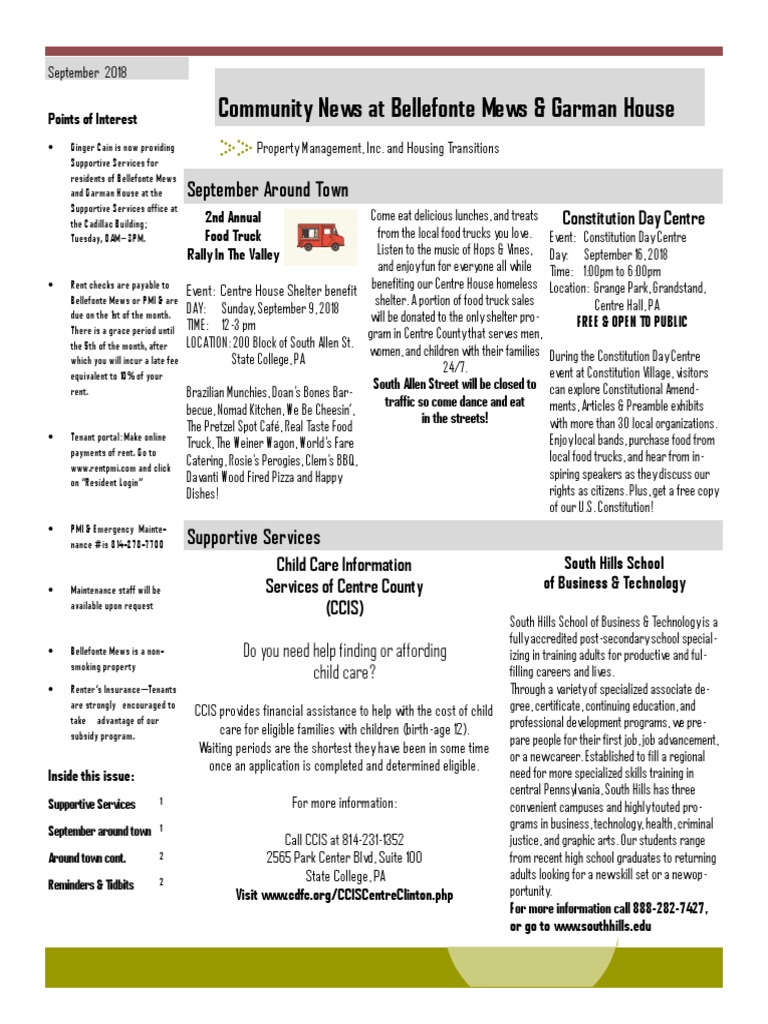 Bellefonte | PDF | Foods