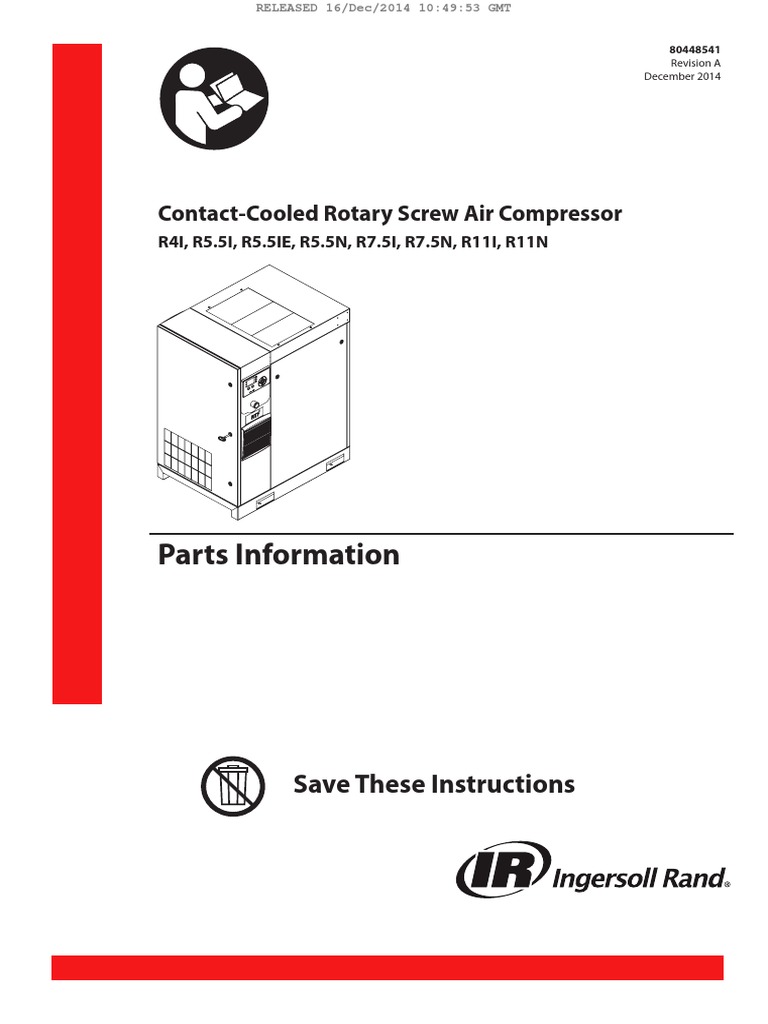 Ingersoll Rand Air Compressor Wiring Diagram