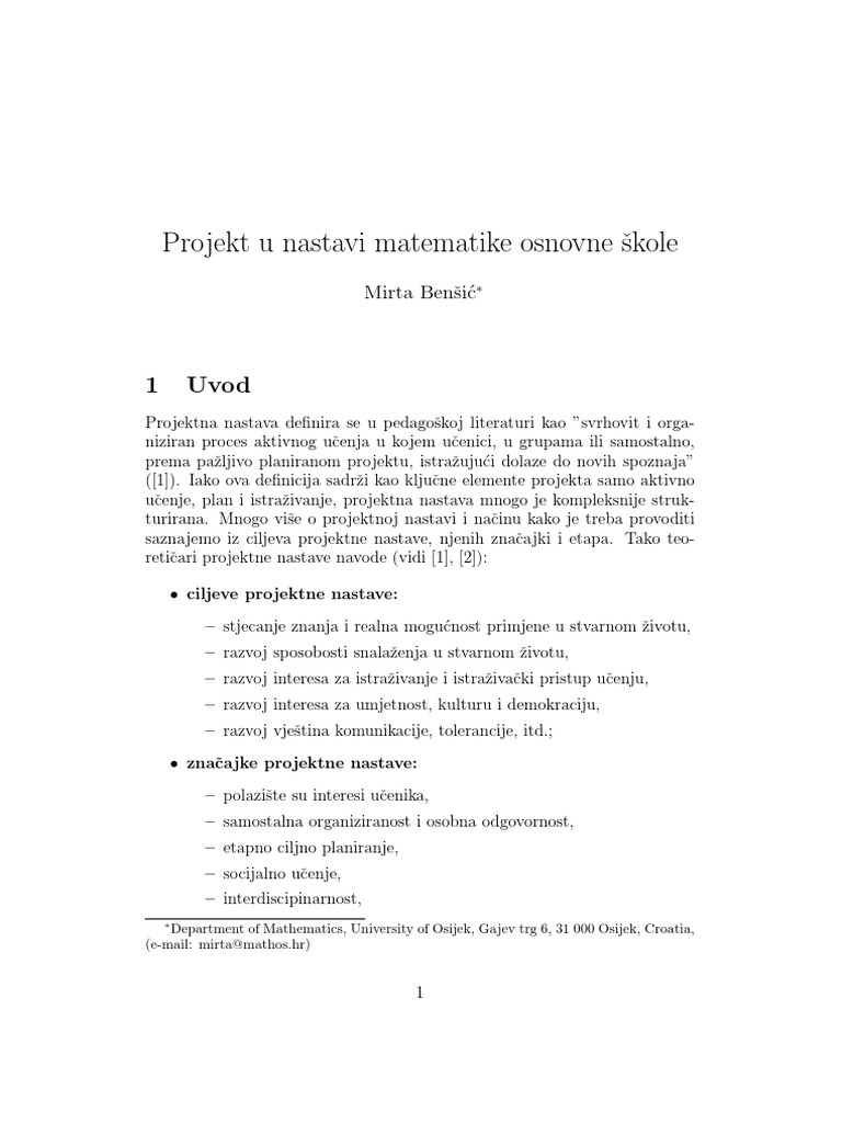 Projektna | PDF
