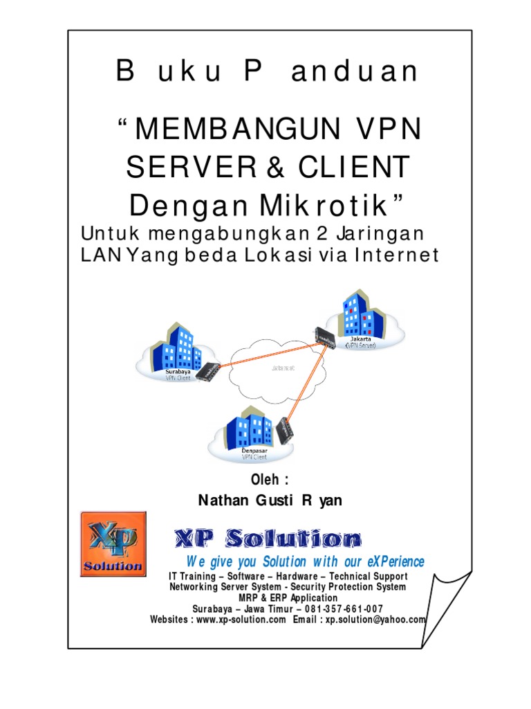 Materi Workshop Mikrotik VPN | PDF