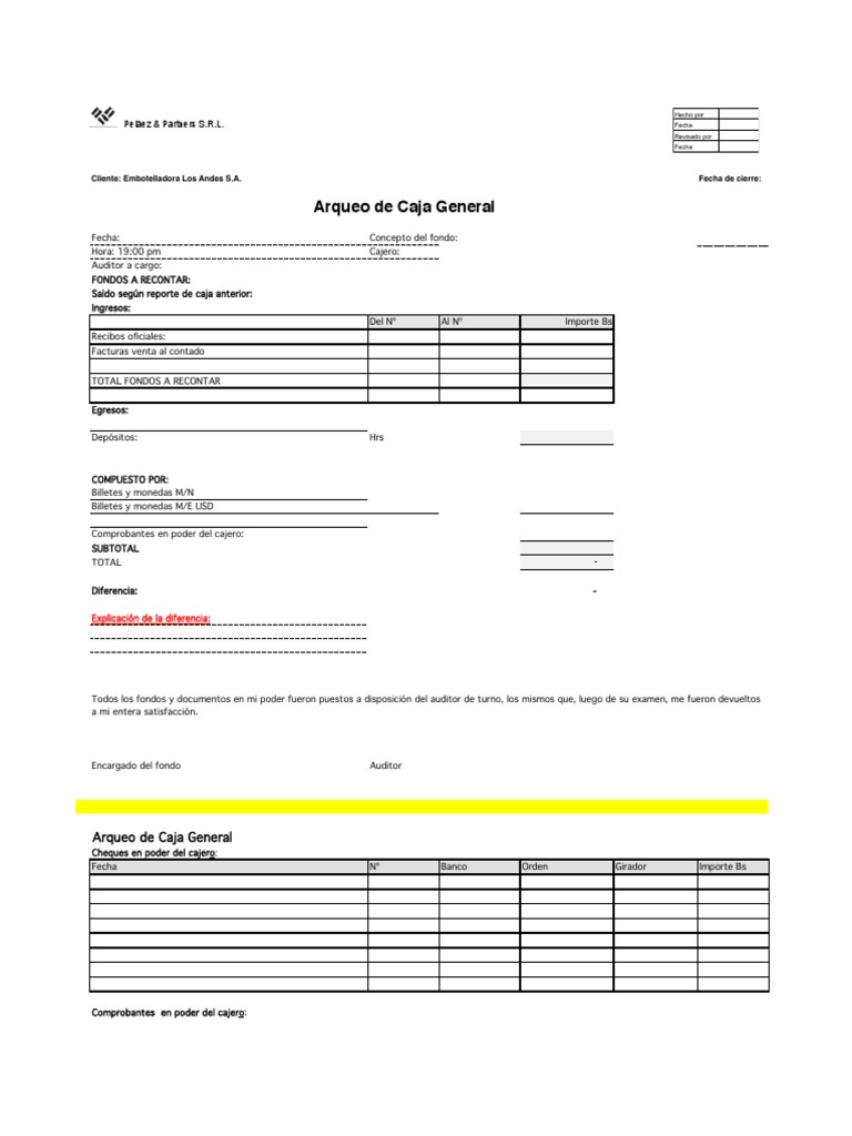Arqueo | PDF | Moneda | Dinero