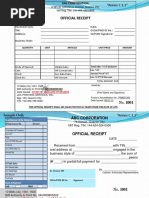Sample VAT/Non-VAT Receipts | PDF | Receipt | Value Added Tax