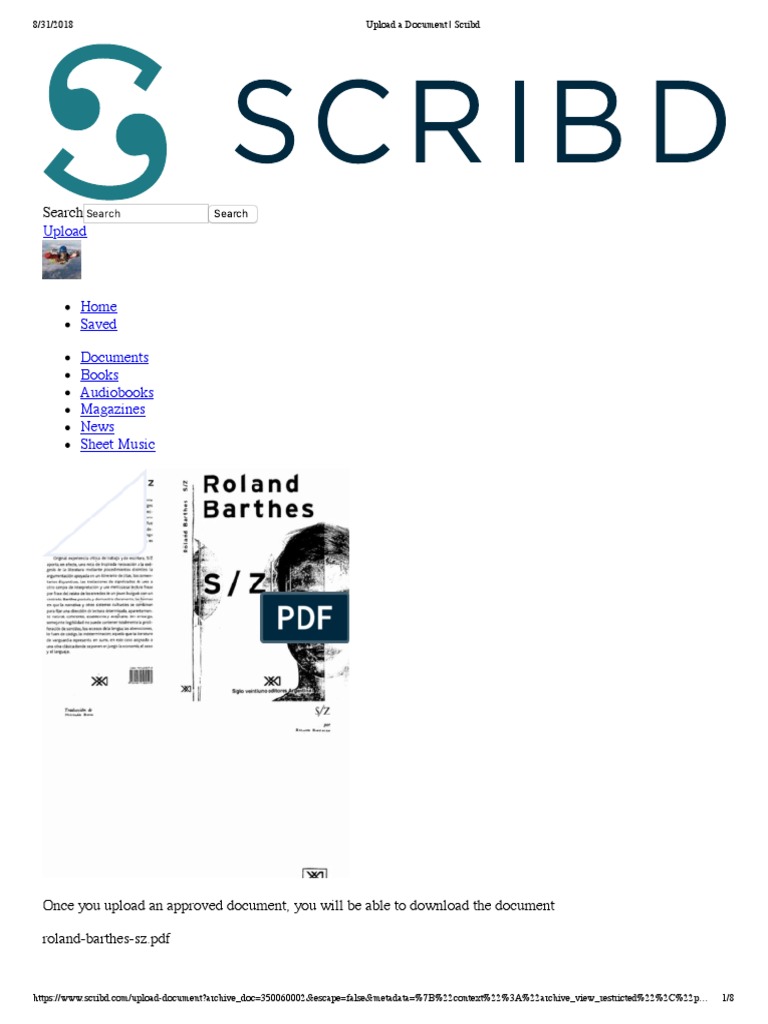 Search: Upload | PDF | Scribd | World Wide Web