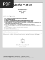 Chuckra 11 Plus Maths Papers Easier Test (Sample) | PDF | Teaching ...