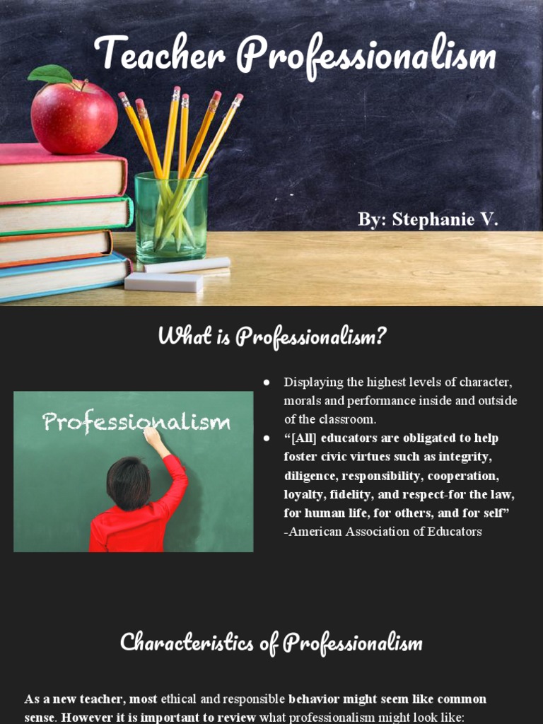 Teacher Professionalism | Download Free PDF | Motivation | Motivational