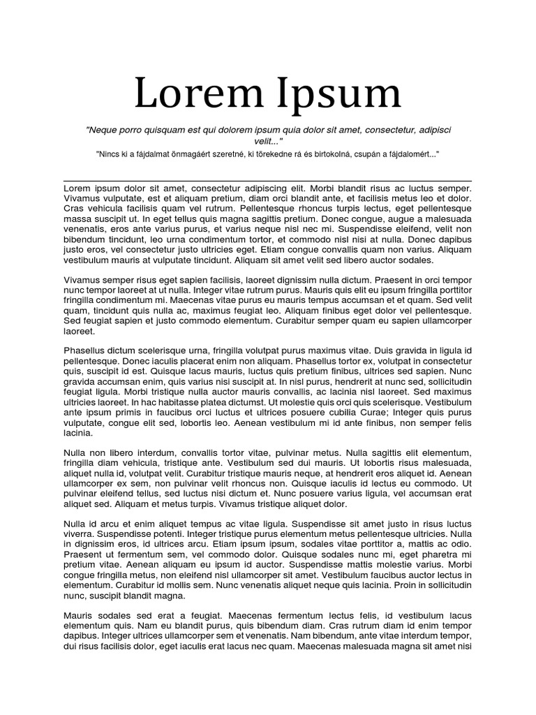 Lorem Ipsum: "Neque Porro Quisquam Est Qui Dolorem Ipsum Quia Dolor Sit Amet, Consectetur ...