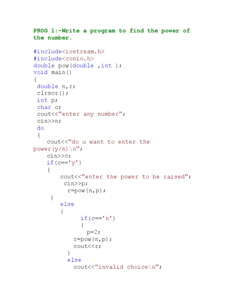 Programs of File | PDF | Computing | Constructor (Object Oriented ...