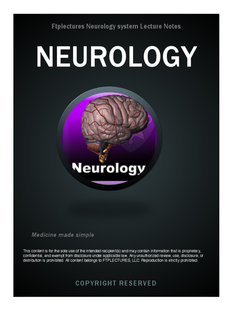 Neurology Notes | PDF | Stroke | Striatum