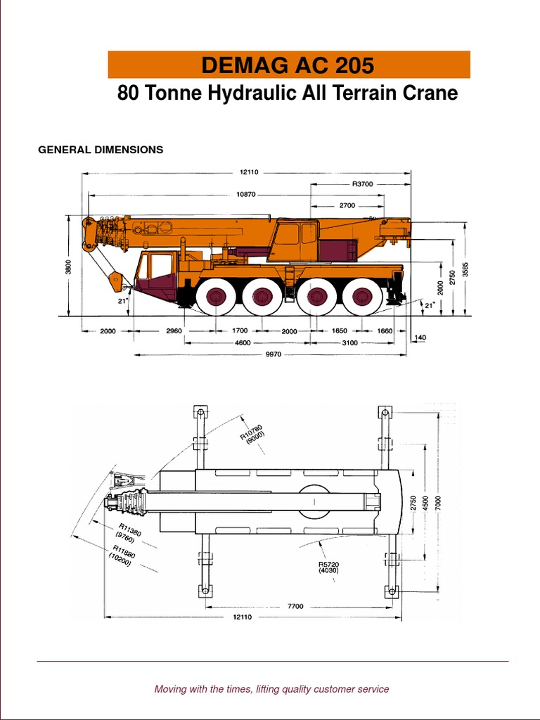 Ficha Tecnica Demag 80 TN 01 | PDF