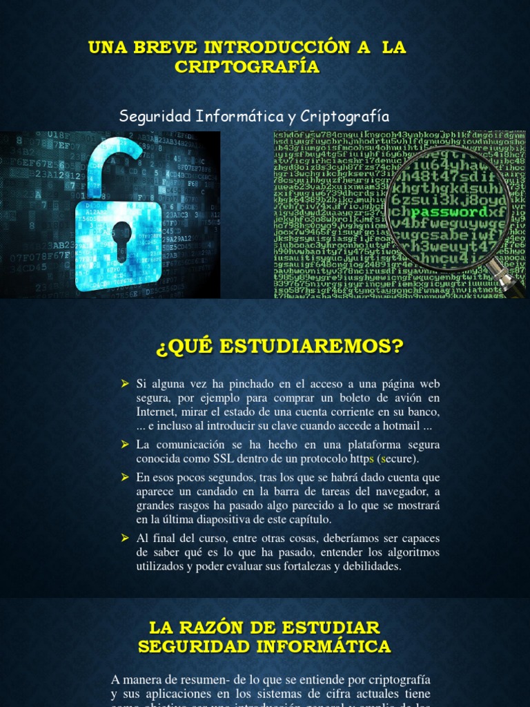 Seguridad Informatica | PDF | Clave (criptografía) | Criptoanálisis
