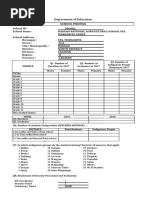 Annex D Initial Evaluation Results IER | PDF | Teachers | Schools