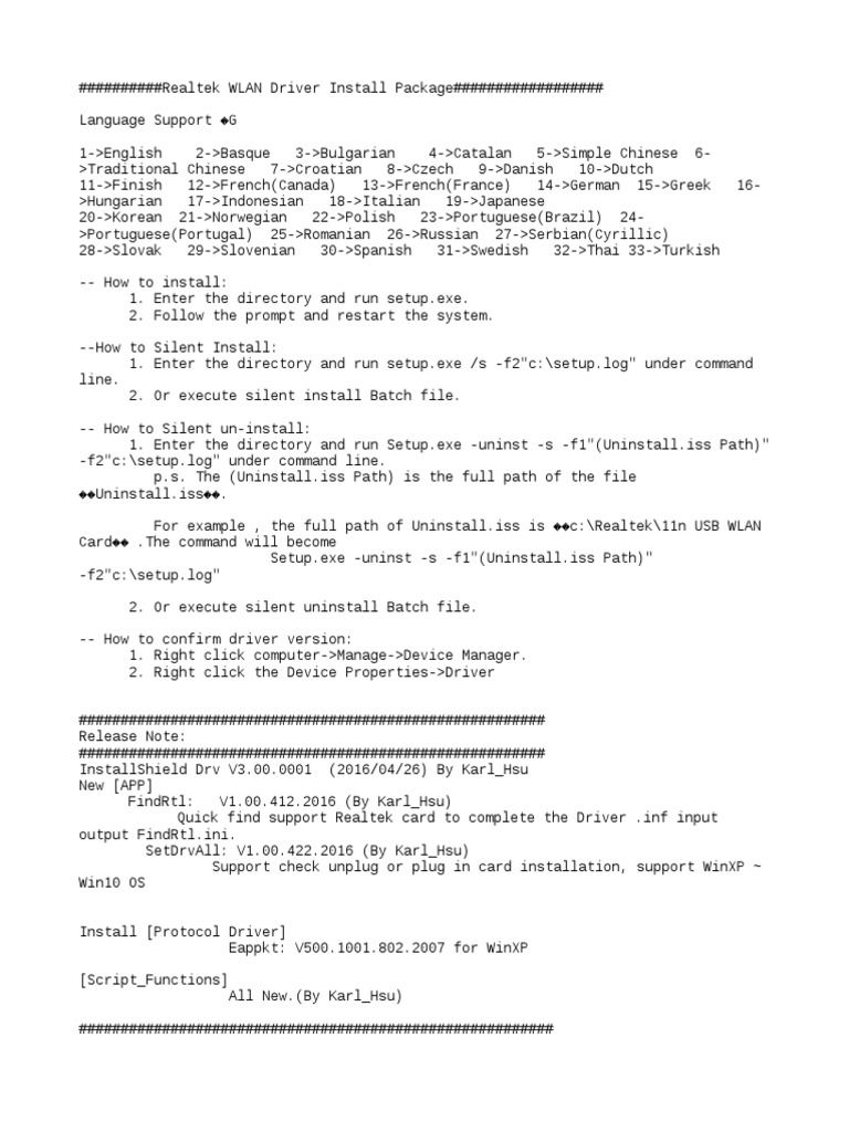 Drv Release Pdf Operating System Families Ibm Pc Compatibles