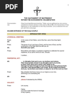 Commentator Script | PDF | Eucharist | Mass (Liturgy)