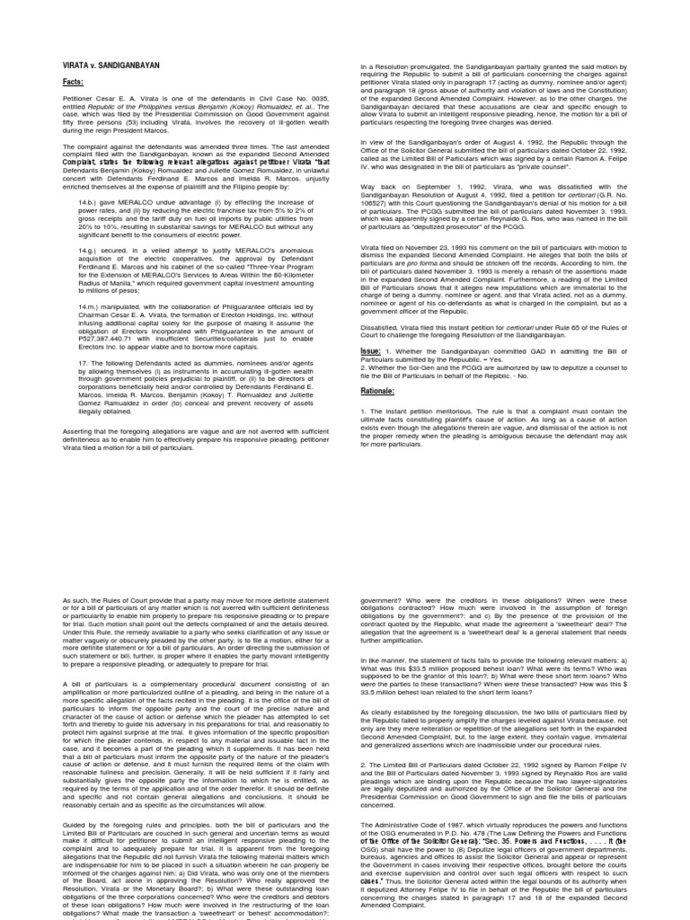 Rem Batch 4 | PDF | Pleading | Complaint