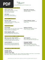 Breakfast and Kickback Menu - Drury Hotels | PDF | Hot Dog | French Fries