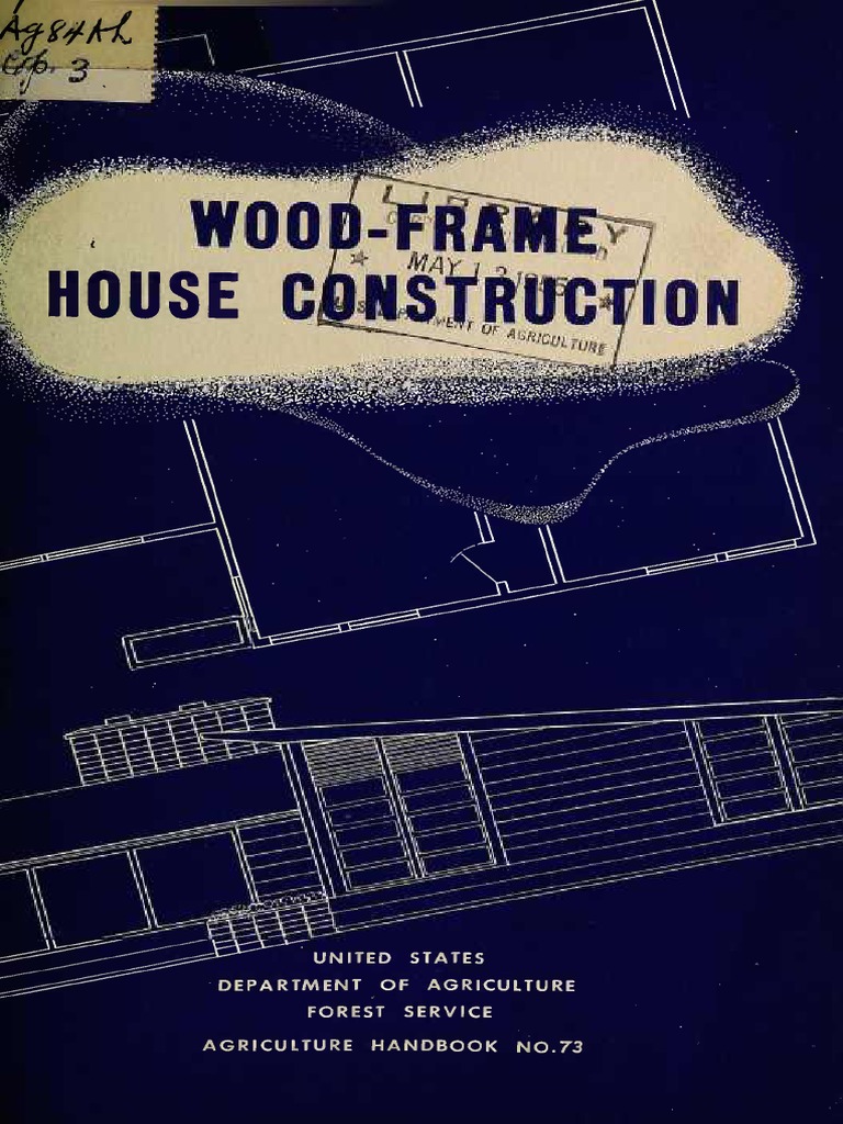 Wood-Frame House Construction PDF | PDF | Framing (Construction) | Masonry
