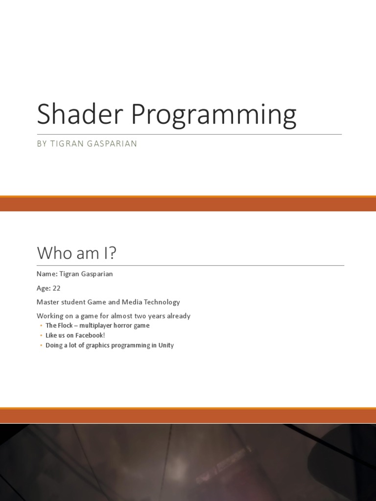 Writing Shaders in Unity: A Guide | PDF | Shader | 3 D Computer Graphics