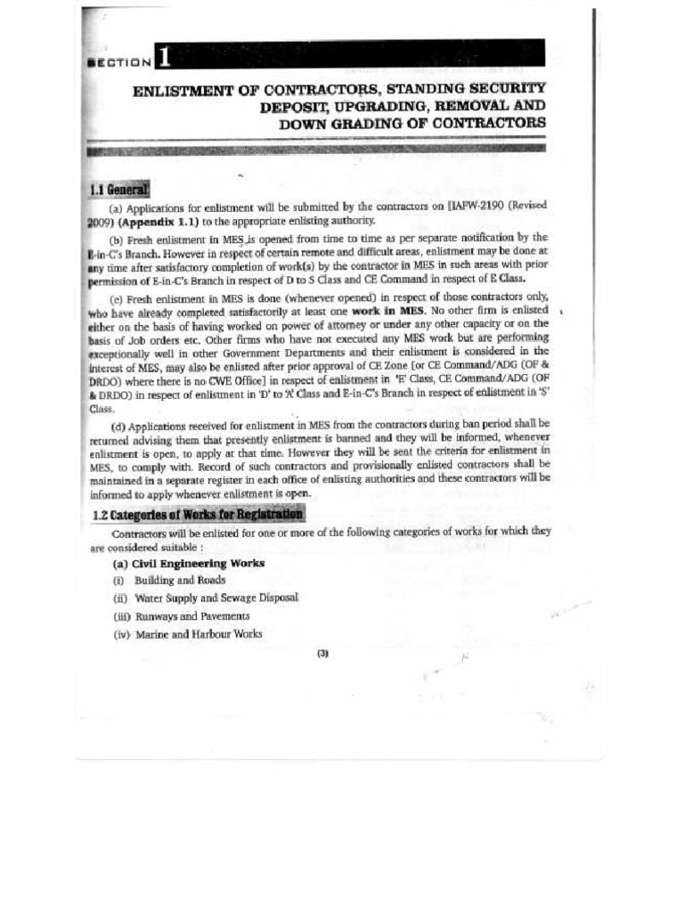 Enlistment Rules Part I | PDF