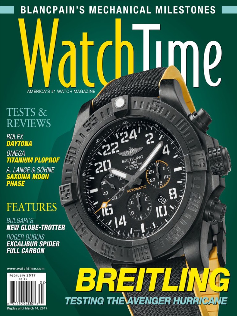 WatchTime February 2017 | PDF | Watch | Clock