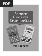 Sharp EL-531WH User Manual | PDF | Teaching Methods & Materials ...