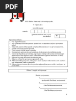 Priprema Za Ispit Glagoli 5.razred Novo | PDF