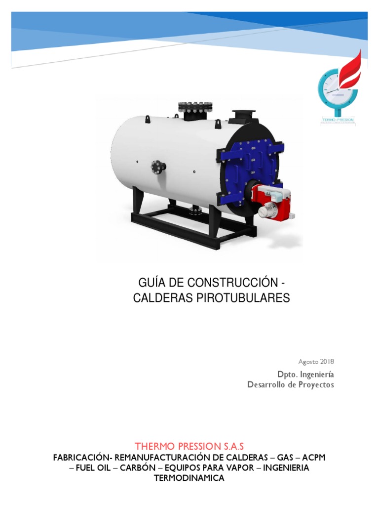 Proceso de Fabricacion | PDF | Caldera | Tubería (transporte de fluidos)