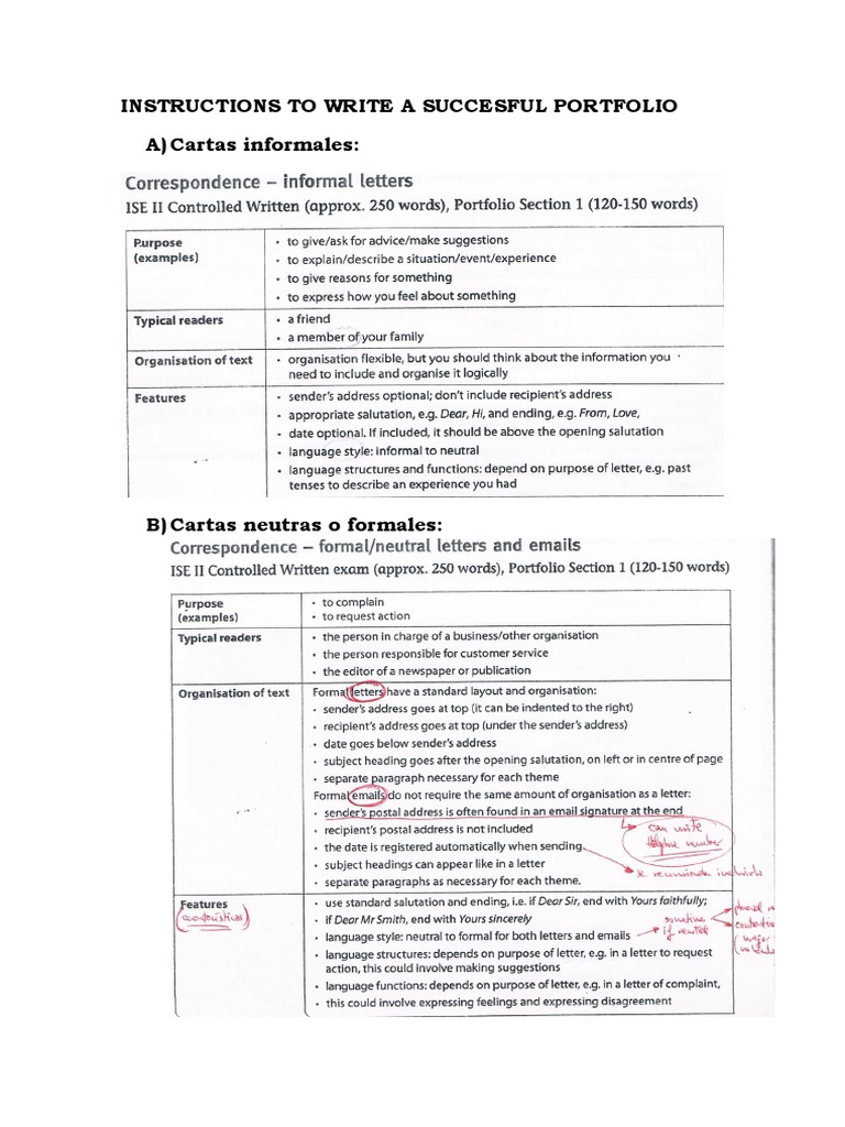 Types of Writing (ISE II & III) PDF | PDF