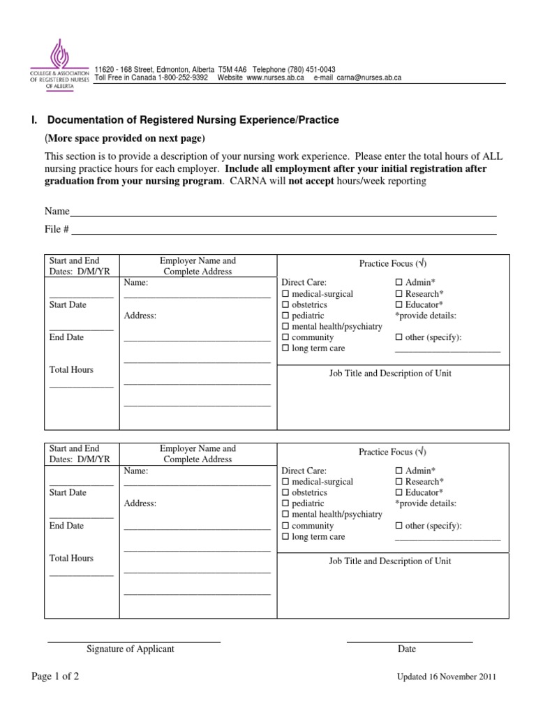 Nursing Experience PDF | PDF | Nursing | Psychiatry